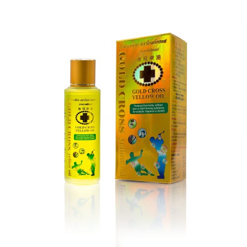 Olejek GOLD CROSS YELLOW OIL - 50 ml EZOTERRA